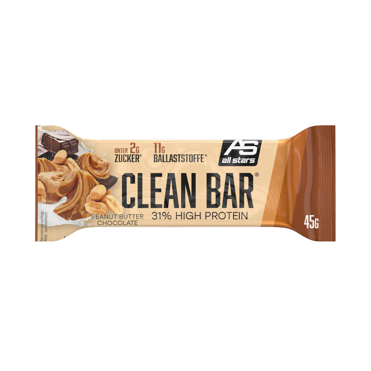 ALL STARS Clean Bar - Low Sugar Protein Riegel neu in 45g