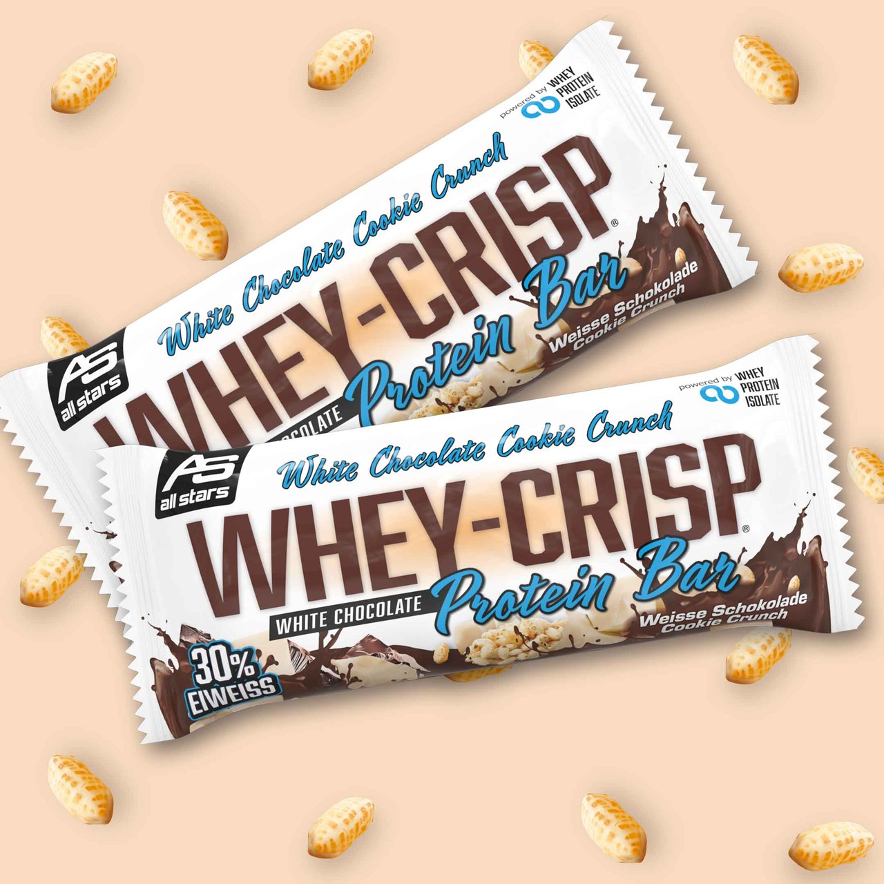 ALL STARS Whey-Crisp Proteinriegel