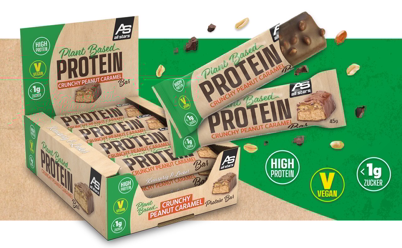 ALL STARS Vegan Protein Riegel - Gluten frei